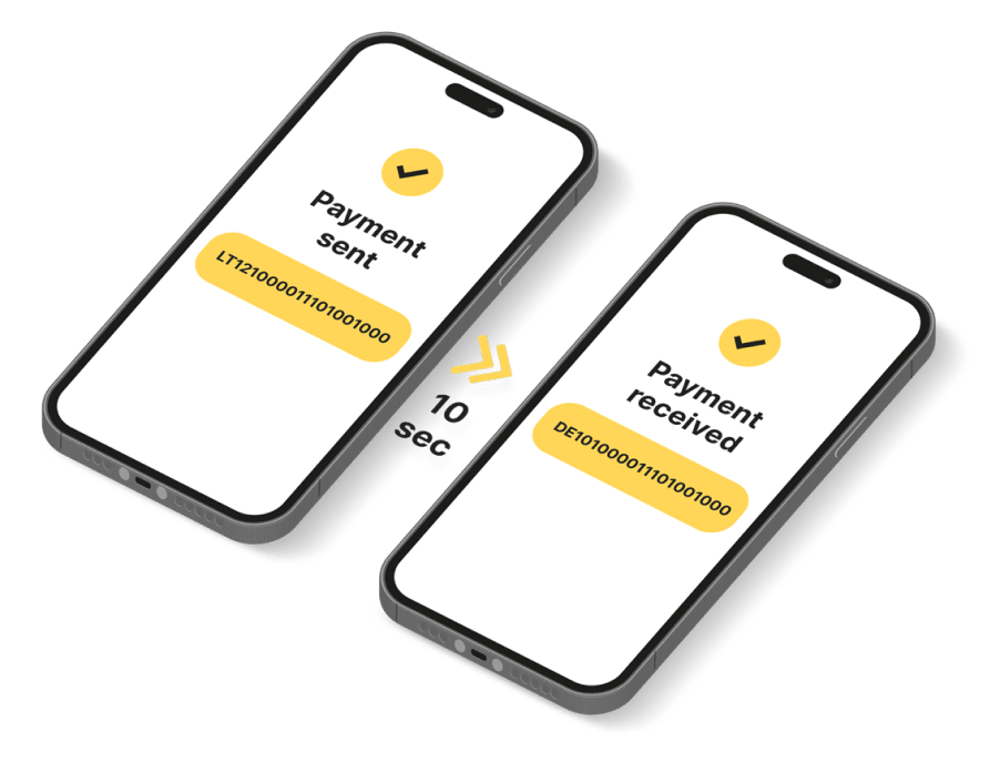 SEPA Instant transfers - Satchel